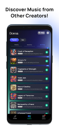 Donna AI Song & Music Maker for Android - Free APK Download & App ...