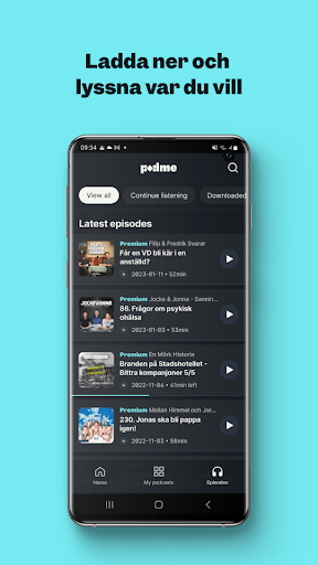 Podme: Premium Podcast Player for Android - Free APK Download & App ...