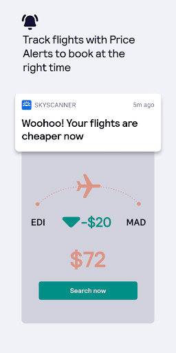 Skyscanner Flights Hotels Cars for Android - Free APK Download & App ...
