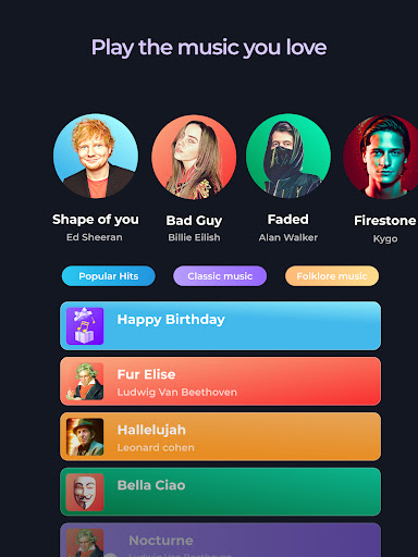 Piano - music & songs games for Android - Free APK Download & App ...