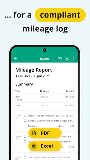 Mileage Tracker by Driversnote for Android - Free APK Download & App ...