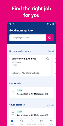 SEEK: Job Search & Career for Android - Free APK Download & App Reviews ...