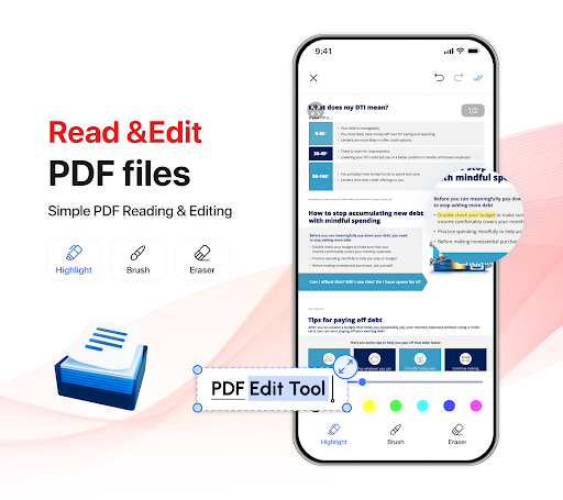 PDF Reader & PDF File Editor for Android - Free APK Download & App ...