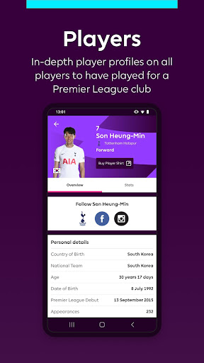 Premier League - Official App for Android - Free APK Download & App ...