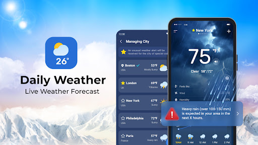Daily Weather: Forecast&Alerts for Android - Free APK Download & App ...