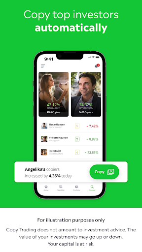 eToro: Trade. Invest. Connect. for Android - Free APK Download & App ...