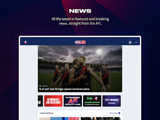 AFL Live Official App for Android - Free APK Download & App Reviews ...