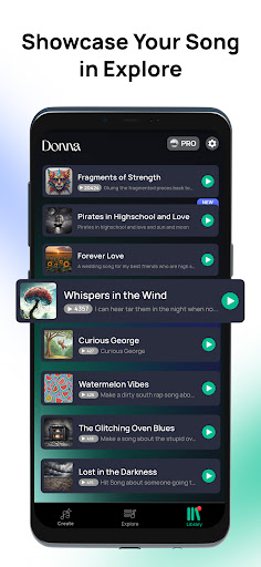 Donna AI Song & Music Maker for Android - Free APK Download & App ...