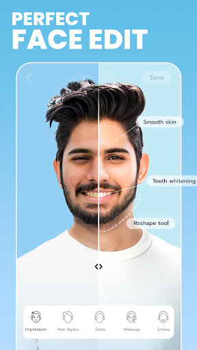FaceLab Hair Styler App, Aging for Android - Free APK Download & App ...
