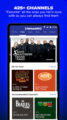 SiriusXM: Music, Sports & News for Android - Free APK Download & App ...