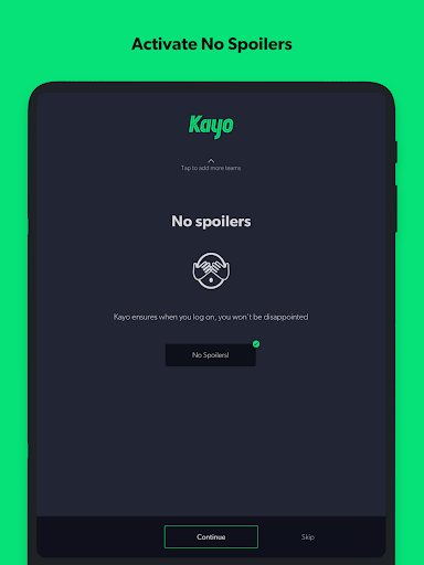 Kayo Sports - for Android TV for Android - Free APK Download & App ...