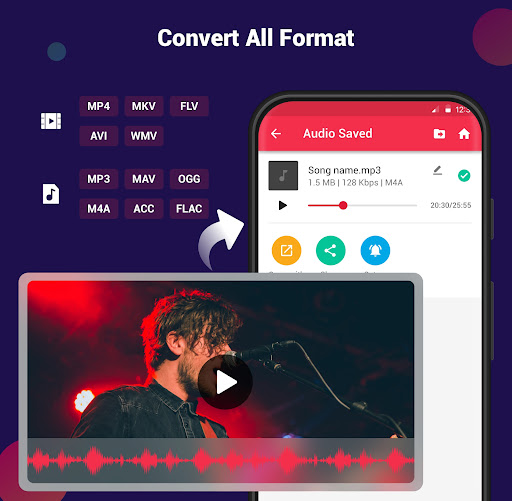 Video to MP3 - Video to Audio for Android - Free APK Download & App ...