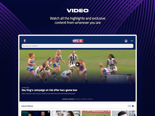 AFL Live Official App for Android - Free APK Download & App Reviews ...