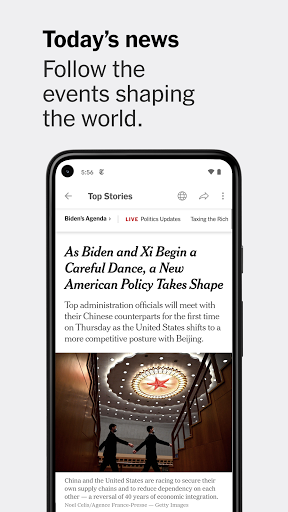 The New York Times: Live News for Android - Free APK Download & App ...